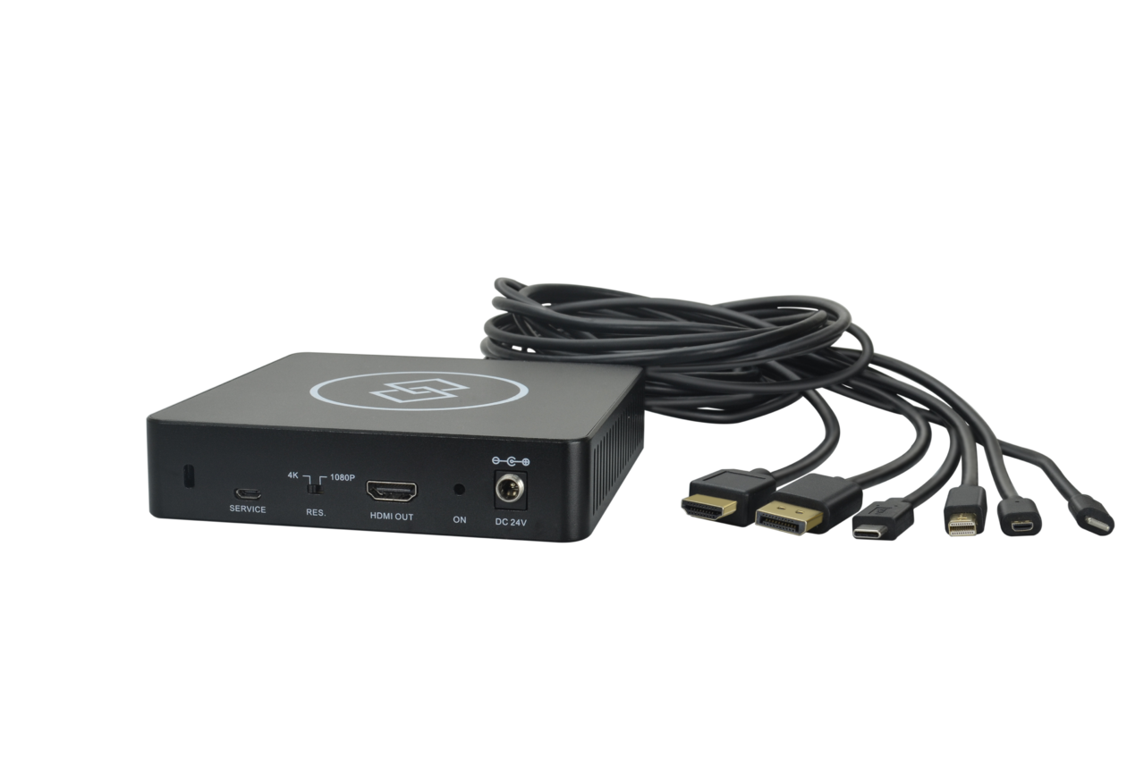 BYOD-HUB-UT - BYOD Connection Hub - 6 input to HDMI under table Auto ...